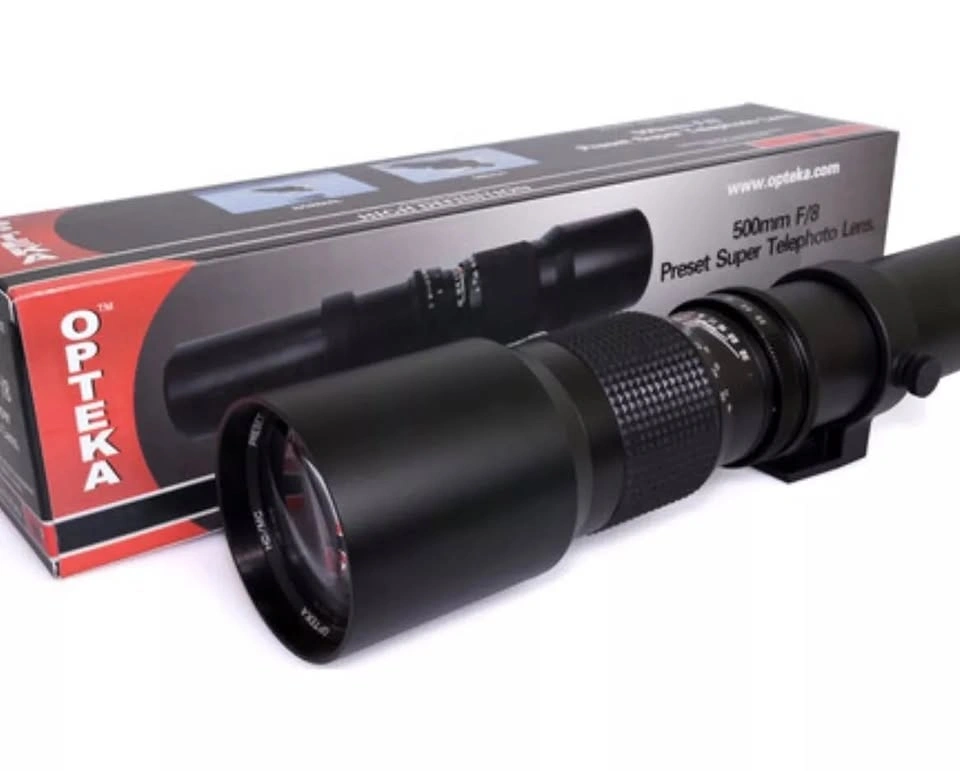 Opteka 500mm Telephoto Lens for Nikon T Mount | Karrot