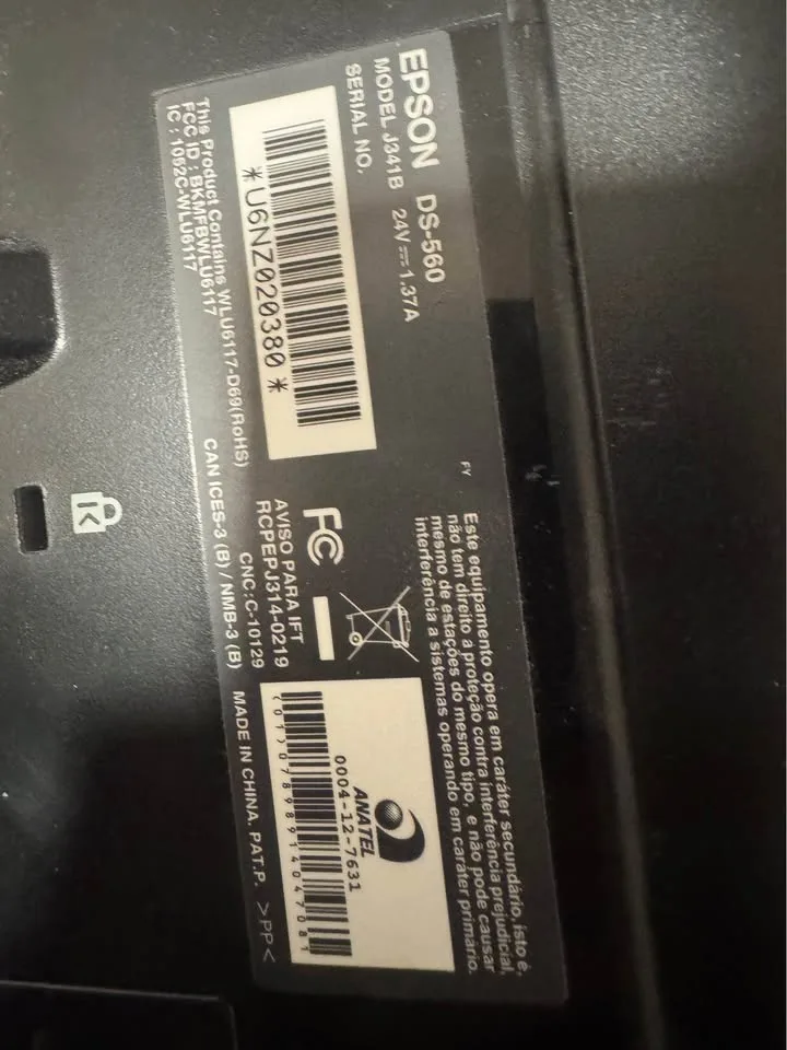 Epson WorkForce DS-560 Wireless Document Scanner | Karrot