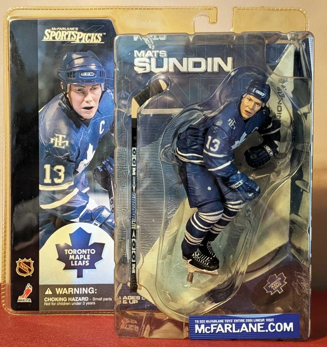 NEW - McFarlane - NHL Series 1 - Mats Sundin - Toronto Maple Lea | Karrot