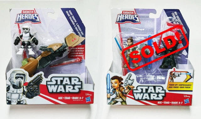 Hasbro Galactic Heroes - Star Wars - NEW IN BOXES - $20 Each | Karrot