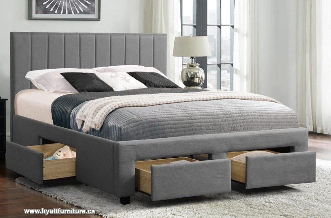 Brand new Queen Plarform Bed with Drawers only $498 | Karrot