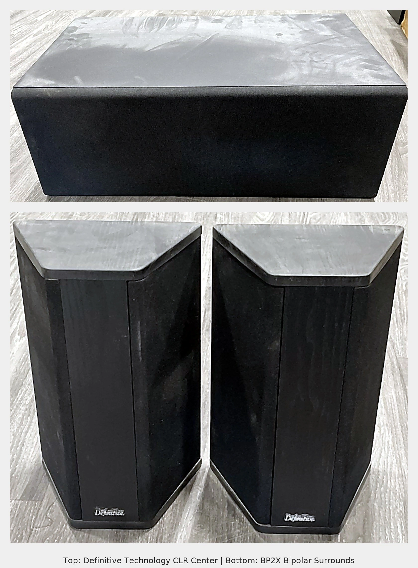 Definitive Technology CLR & BP2X Speaker Set Audiophile Quality | Karrot