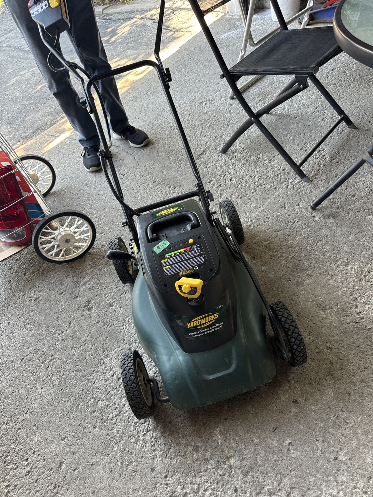Yardworks 14 inch electric lawn mower store
