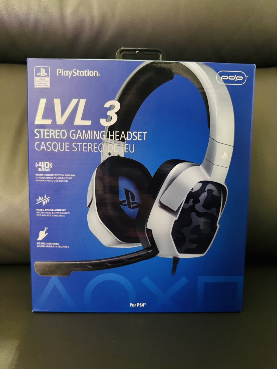 PDP LVL 3 Stereo Gaming Headset for PS4 Karrot