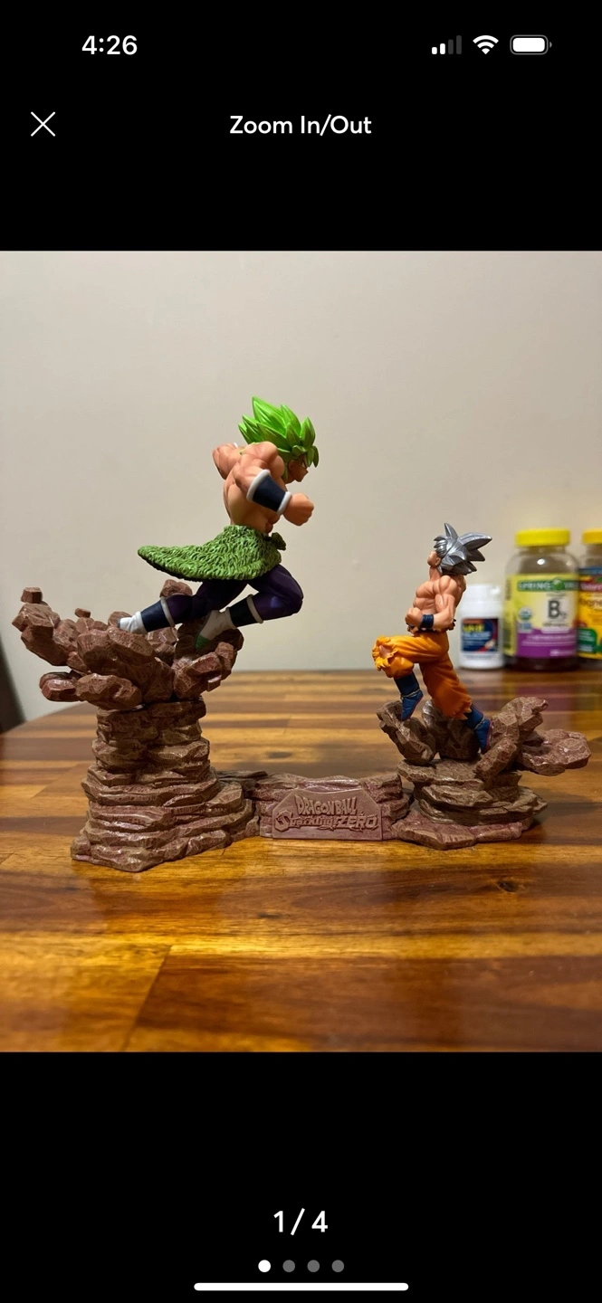 Dragon Ball Super - Broly vs Goku Figure Set | Karrot