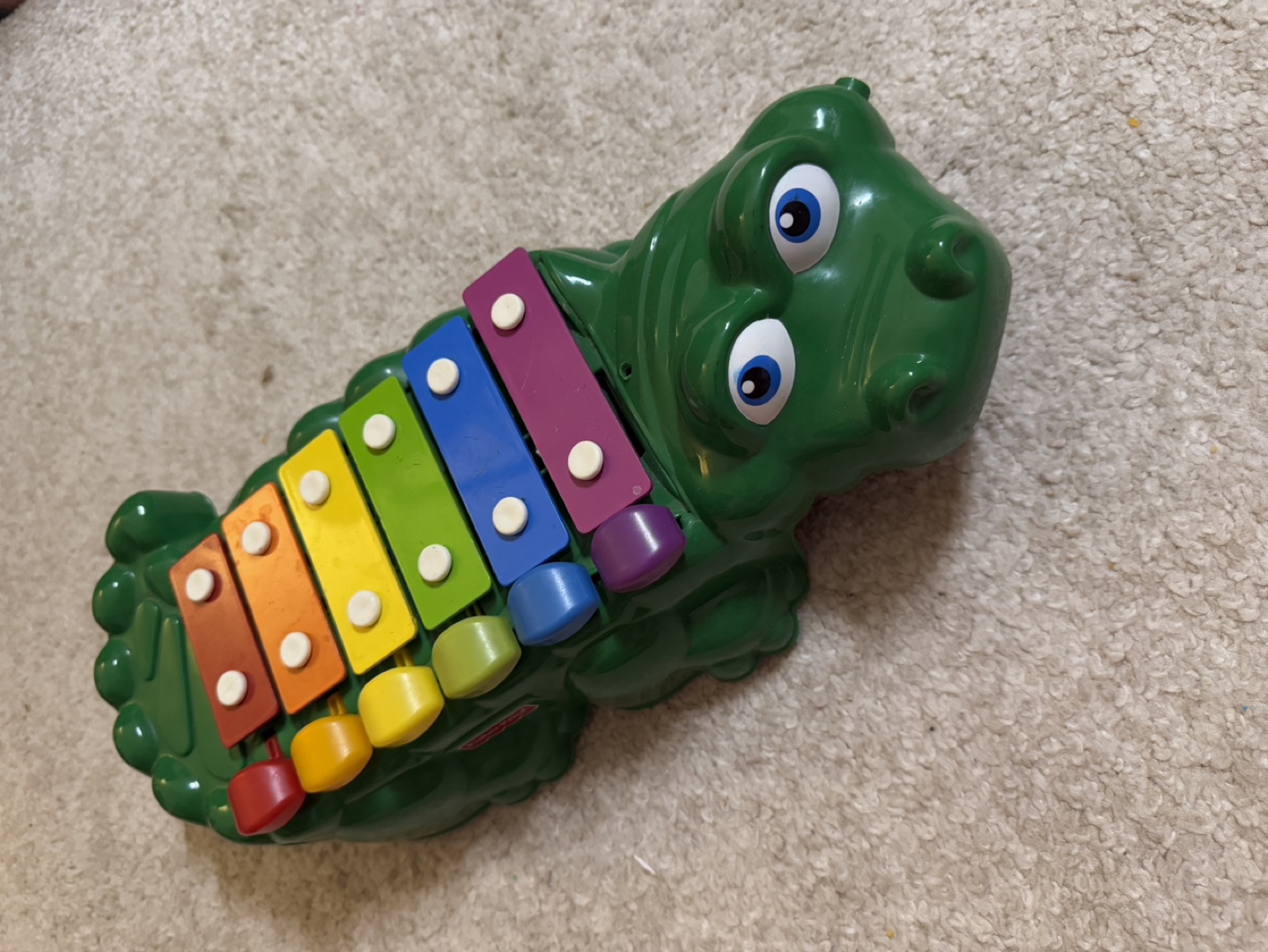 Fisher price crocodile xylophone store