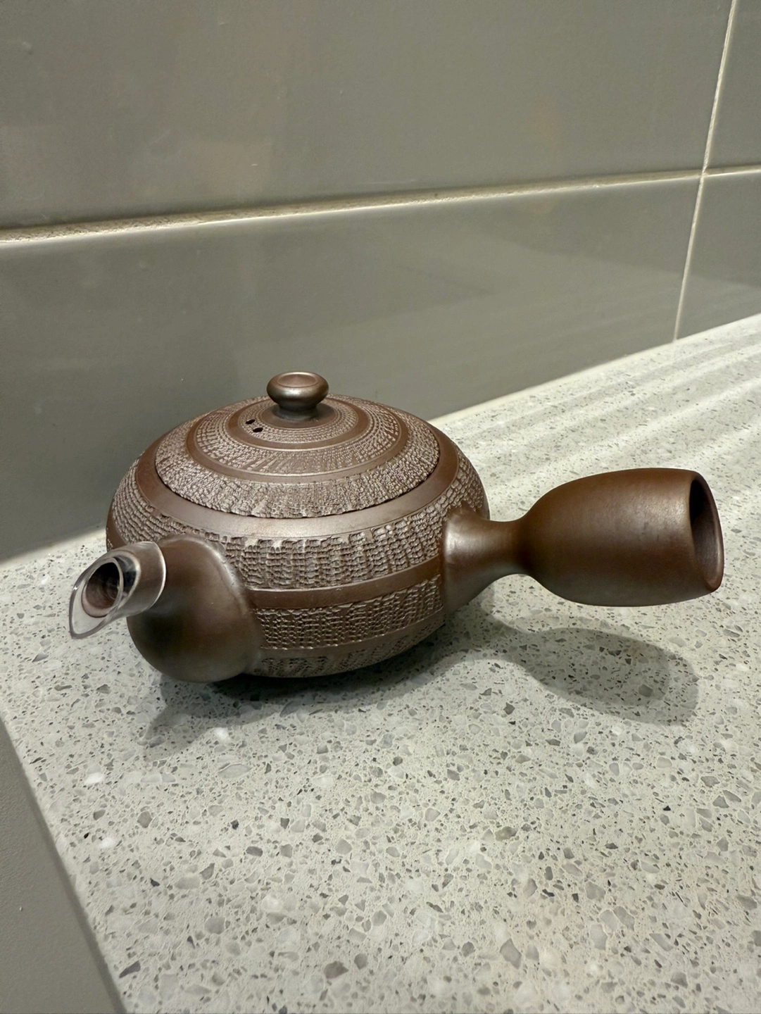 Banko shidei hiramaru nakaobi biri teapot by Tachi Masaki | Karrot