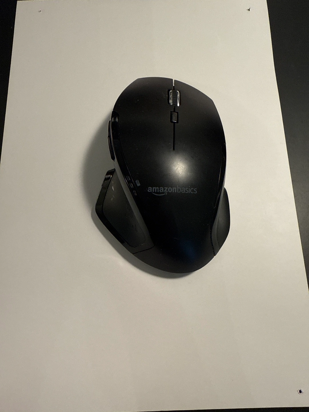 AmazonBasics Wireless Mouse - full size - USB adaptor included | Karrot