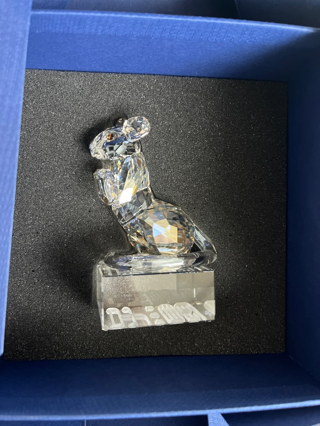 Swarovski Crystal Mouse Figurine | Karrot