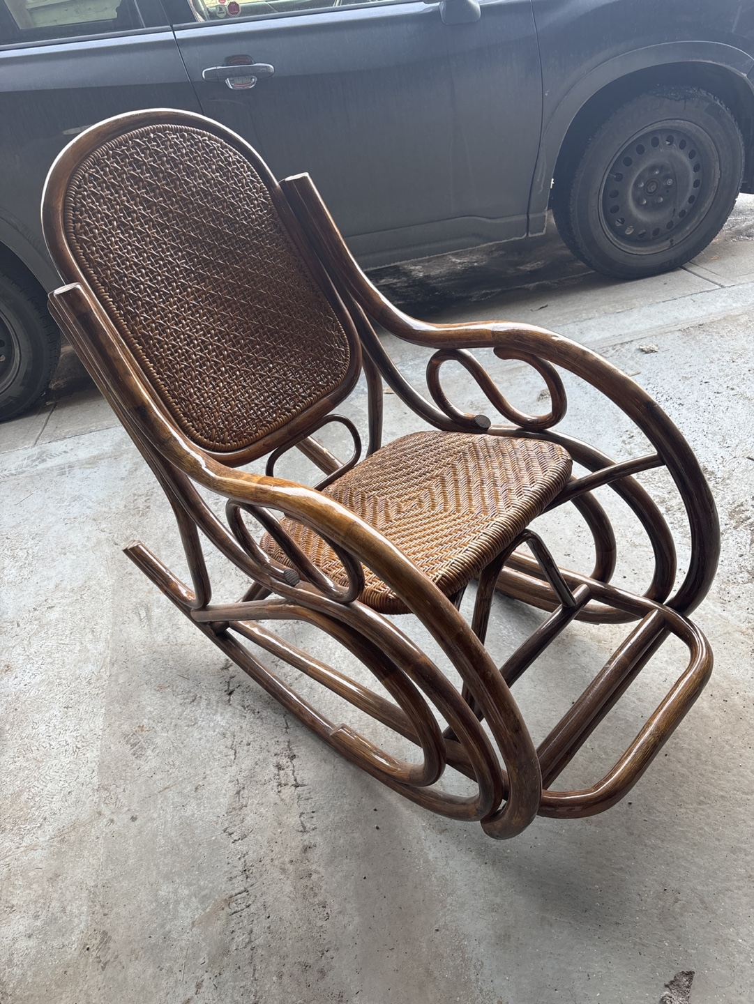 Used wicker rocking chairs store