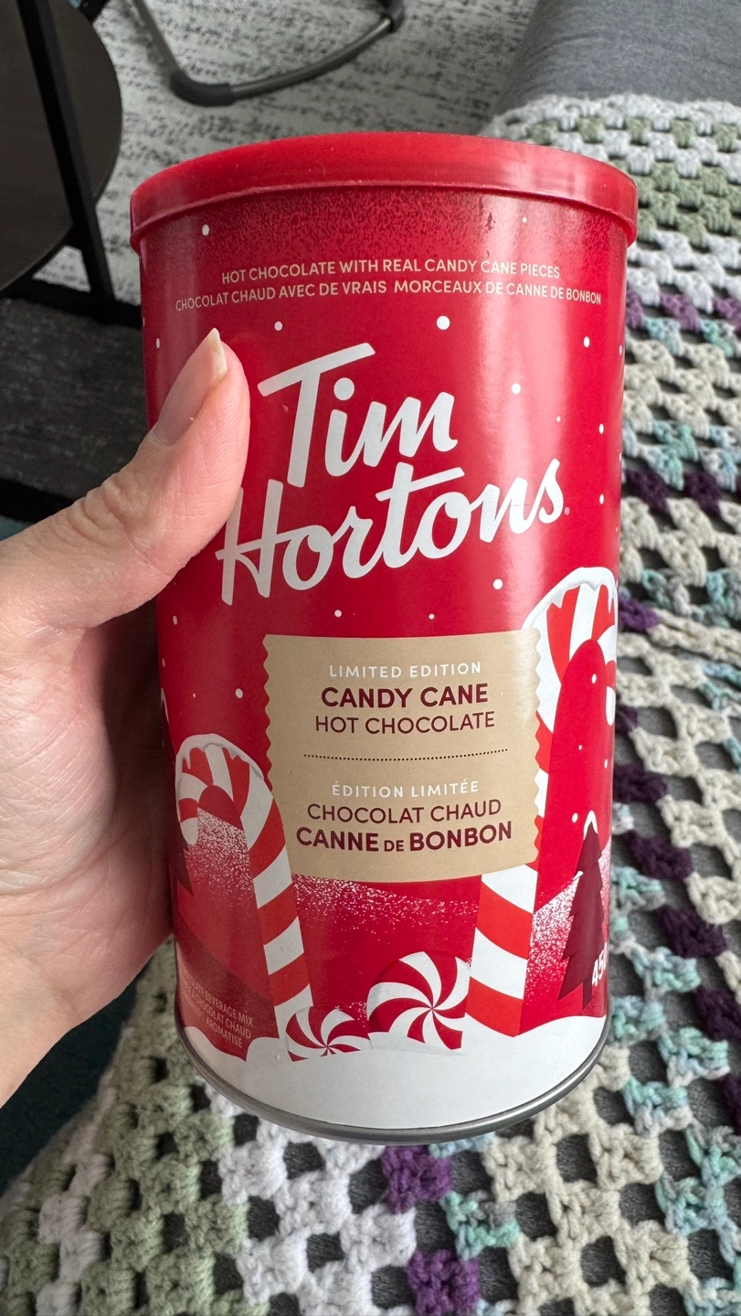 Tim Hortons Limited Edition Candy Cane Hot Chocolate | Karrot