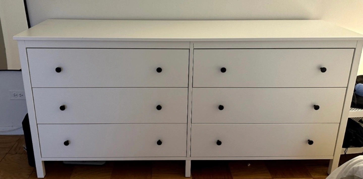 IKEA Koppang 6-Drawer Dresser - White | Karrot