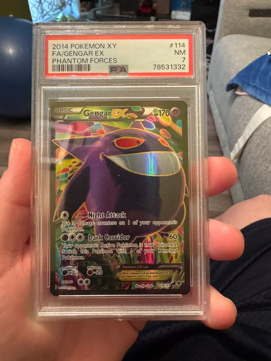 Gengar EX 114/119 - NM Condition Pokemon Card | Karrot
