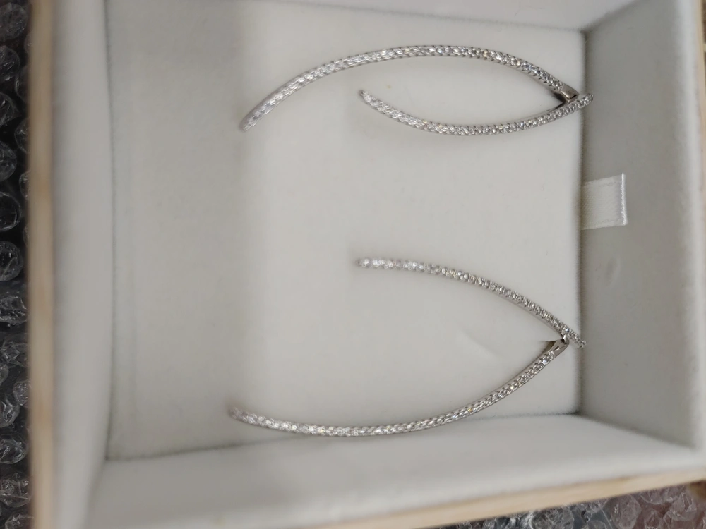 Diamond Curve Earrings | Karrot