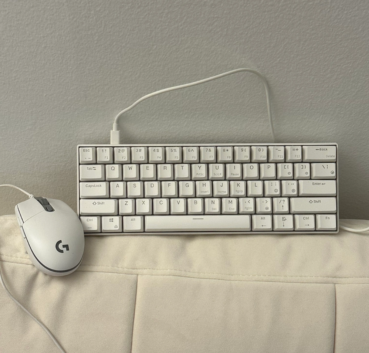 Gaming Keyboard with Logitech Mouse | Karrot