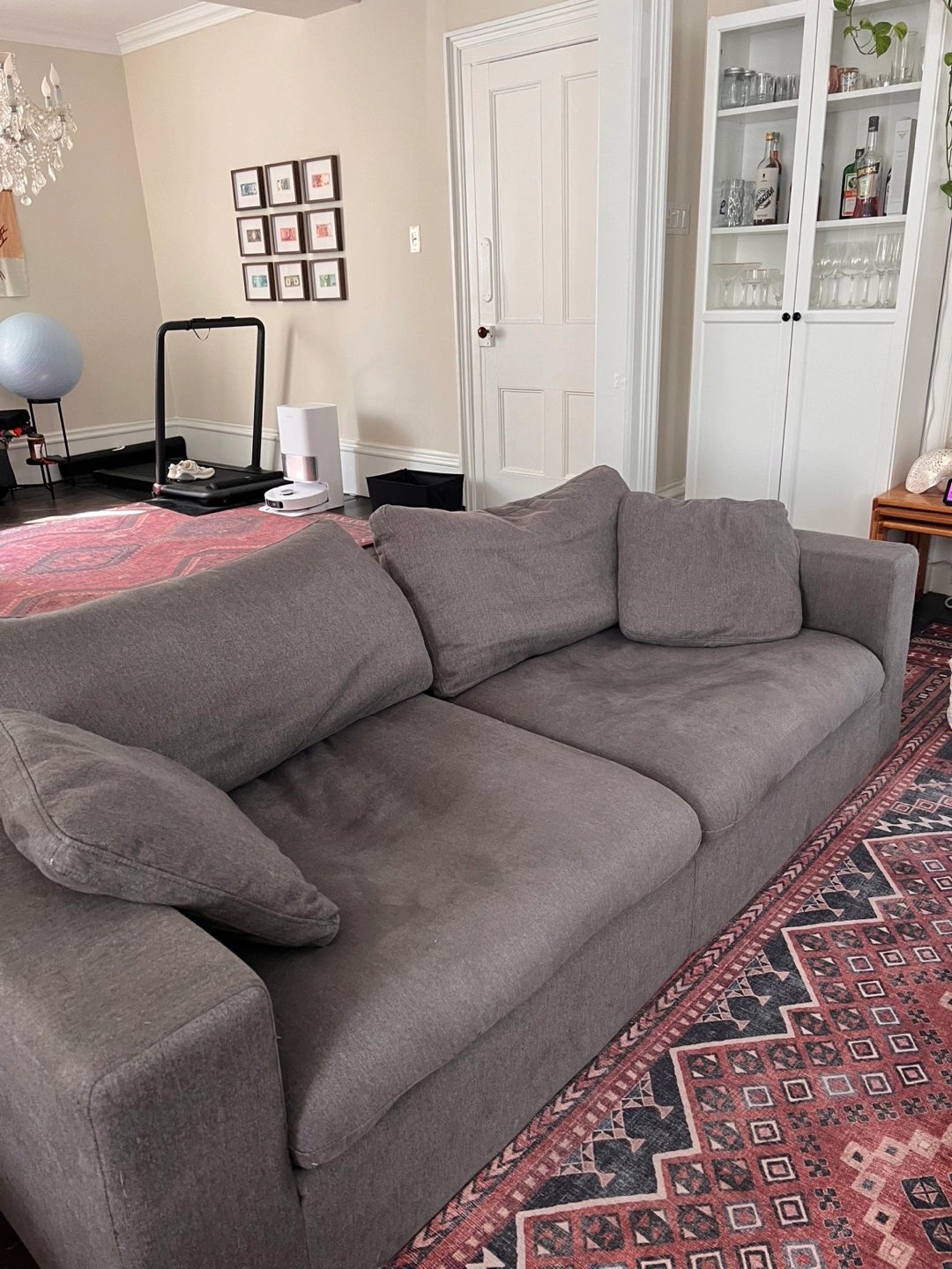 Structube Grey Sofa - Excellent Condition | Karrot
