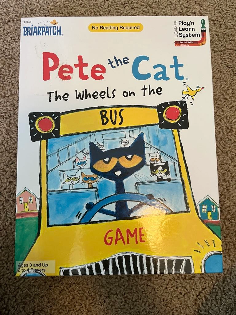 Pete the Cat The Wheels on the Bus Game | Karrot