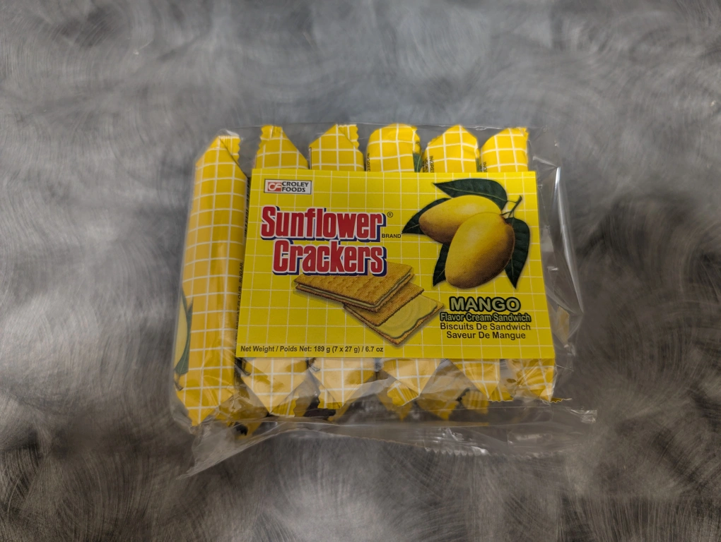 Sunflower Crackers Mango Cream Sandwich Biscuits | Karrot