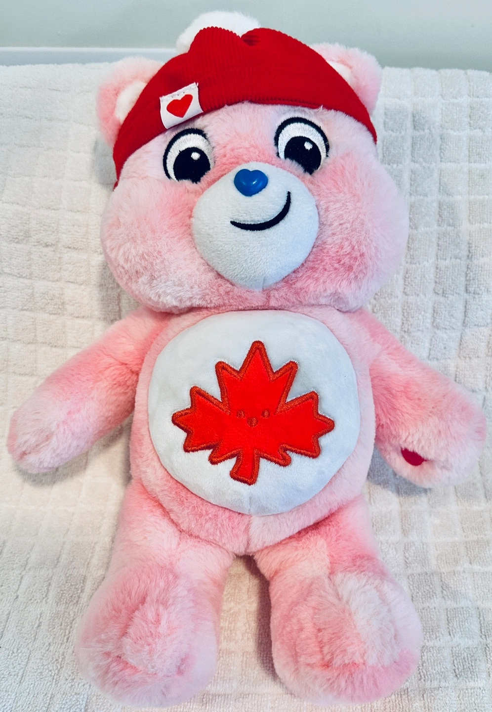 Care Bears - True North Bear Pink 14" Plush Canada Maple Leaf… | Karrot