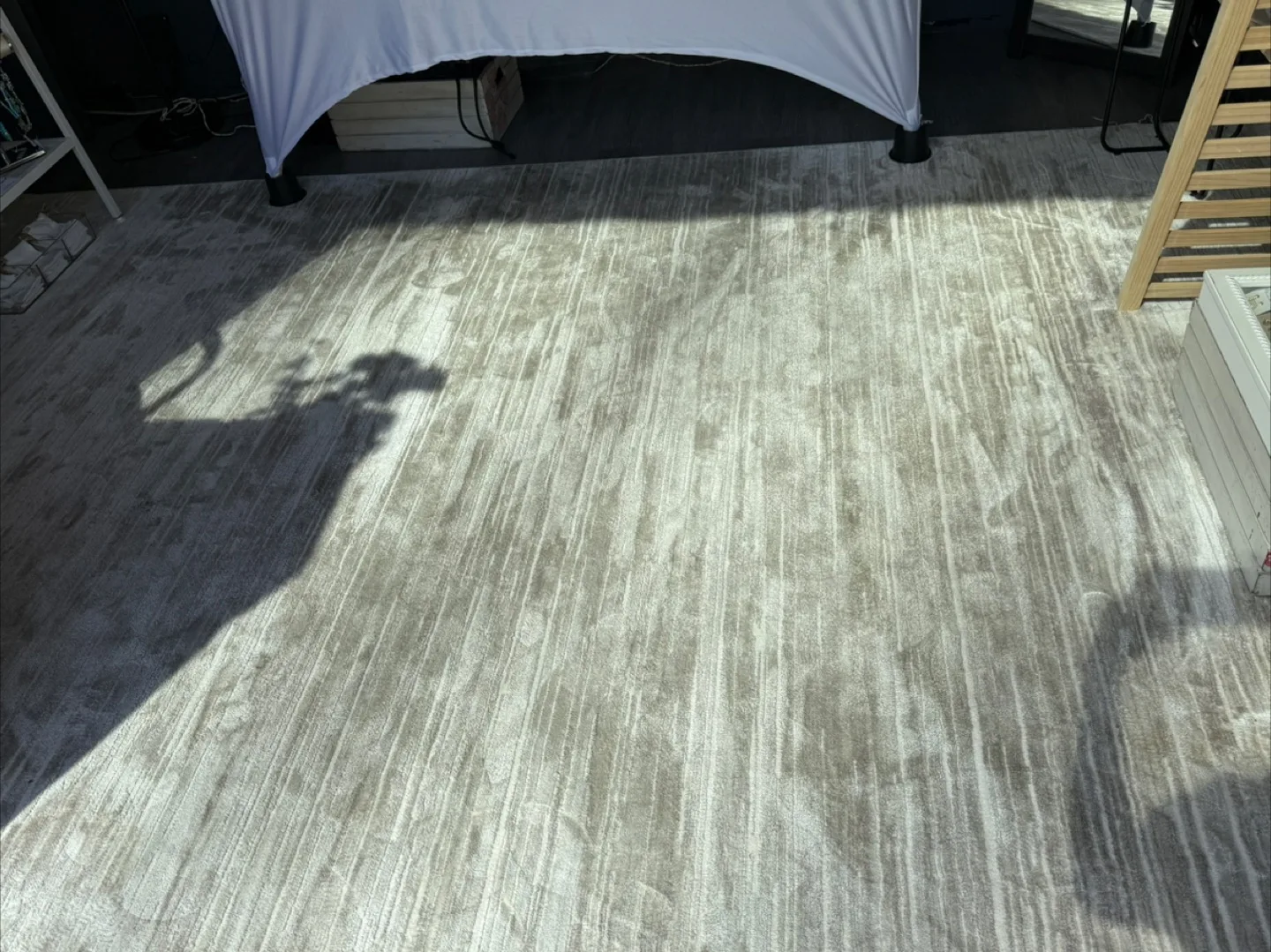 Neutral Coloured Rug 8x10 beige & Grey | Karrot