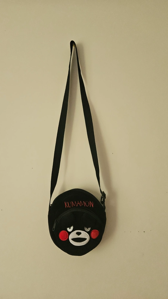 Kumamon kid Black Shoulder Bag | Karrot