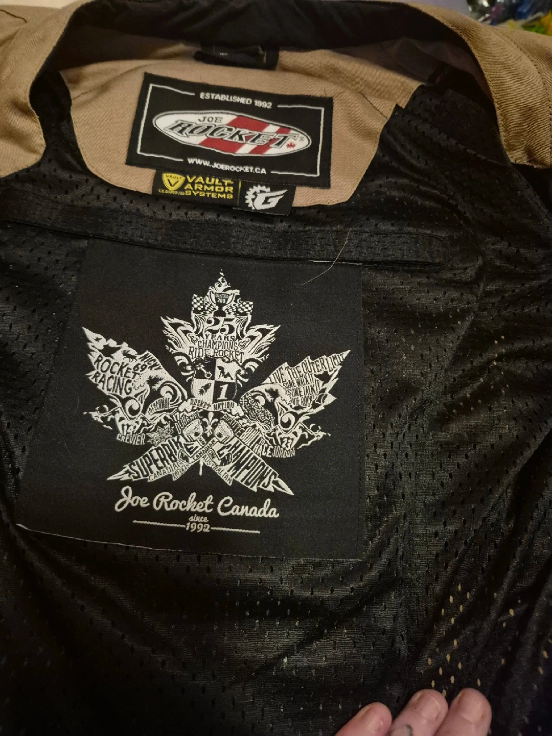 Joe Rocket Canada Jacket, Size Large | Karrot