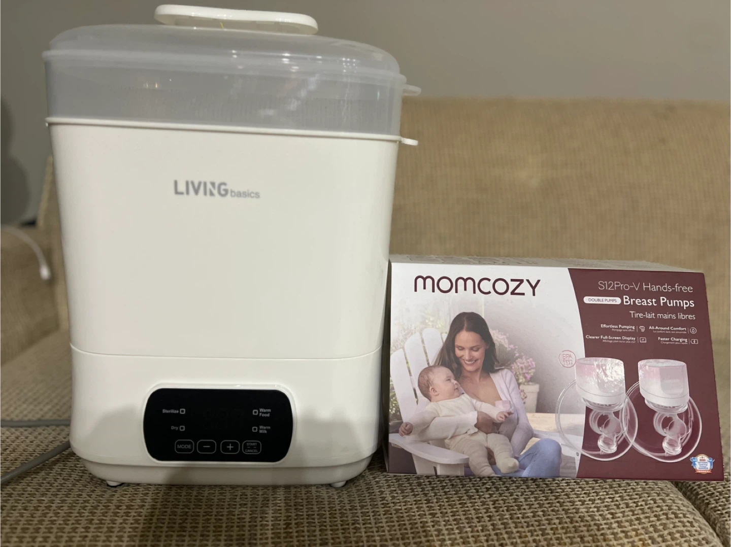 Momcozy S12 Pro-V Breast Pumps bottle sterilizer dryer | Karrot