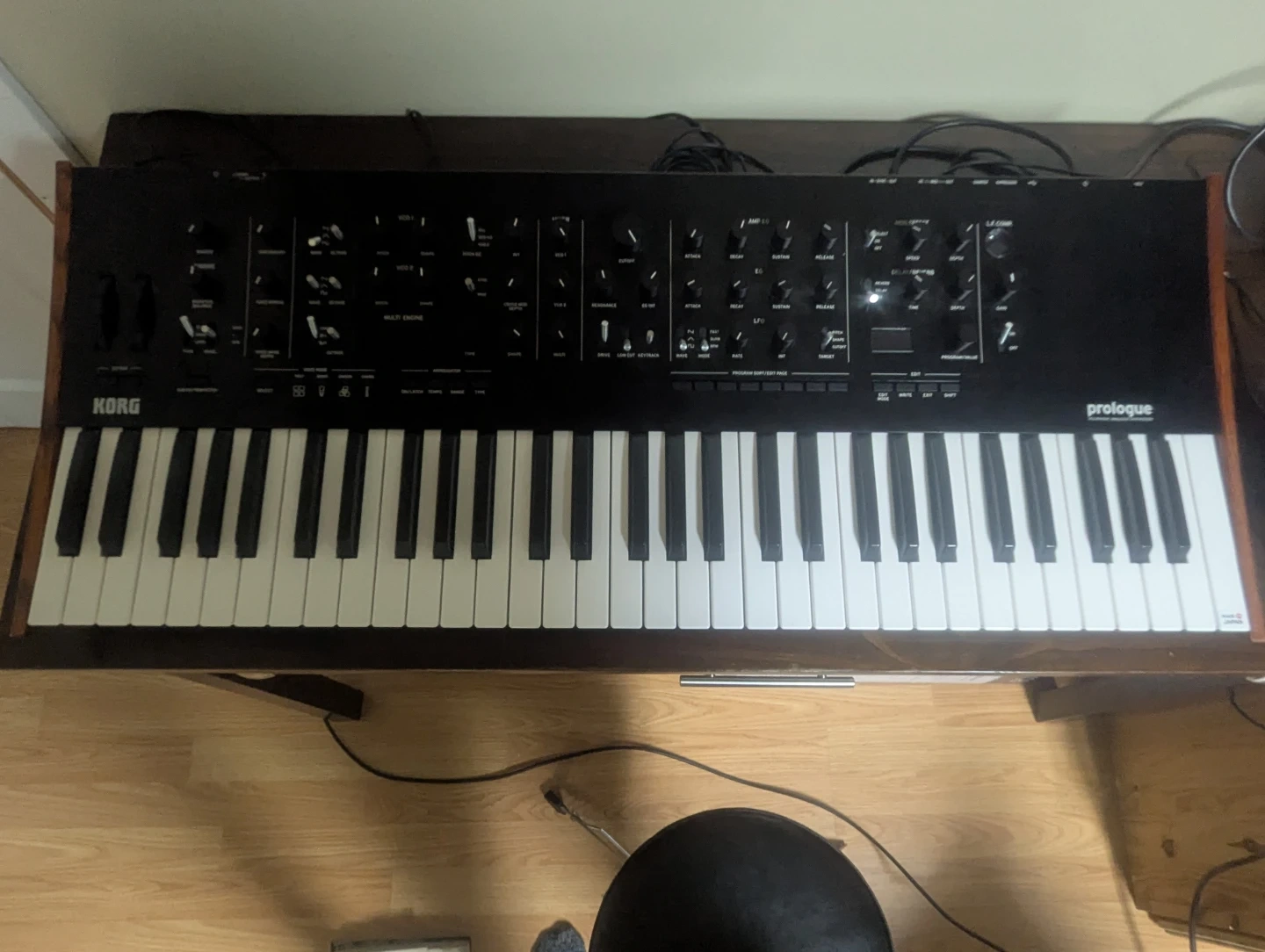 Korg Prologue 16 Synthesizer with Roland EV-5 Pedal | Karrot