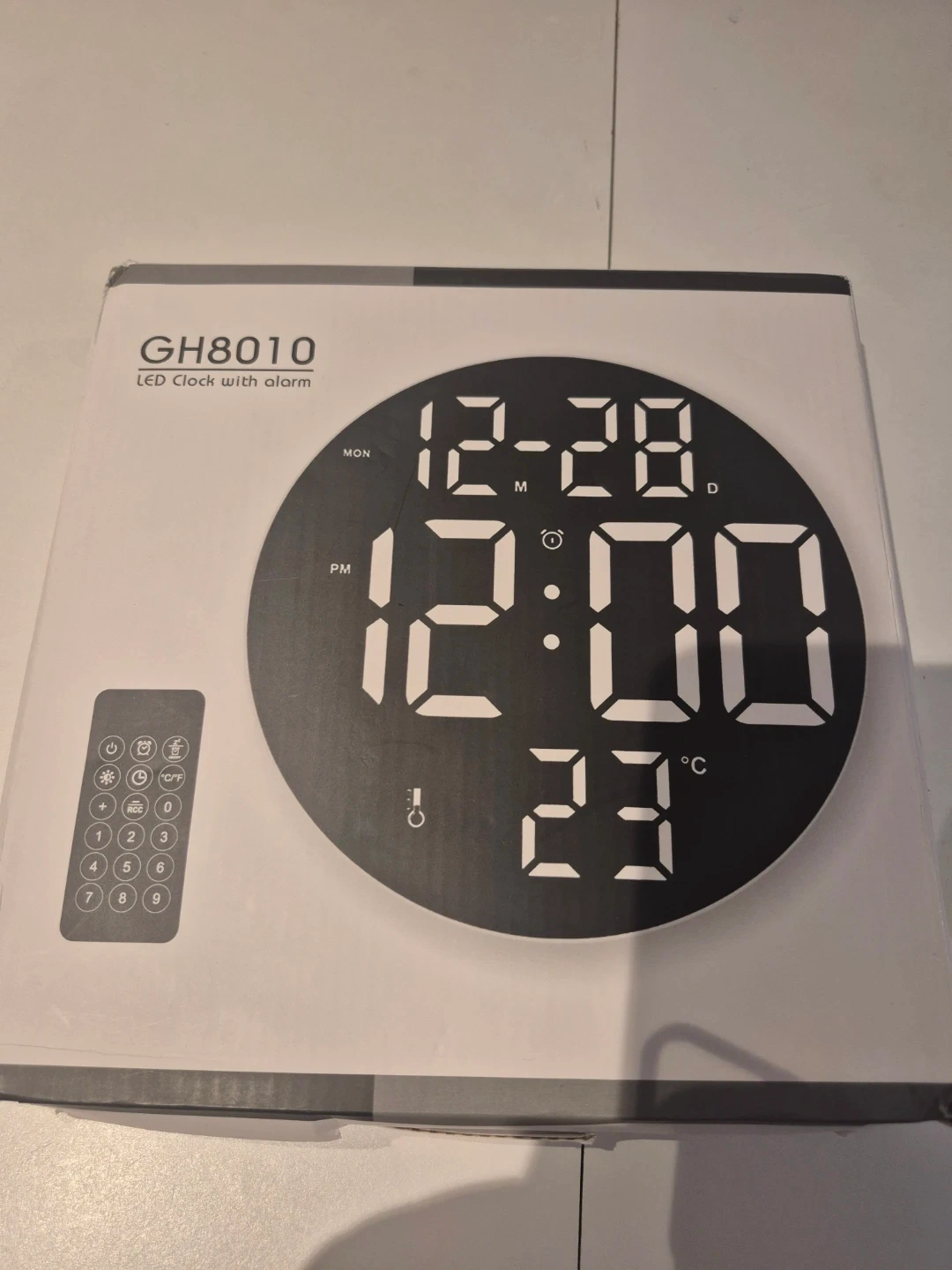 GH8010 LED Clock with Alarm - New in Box! | Karrot