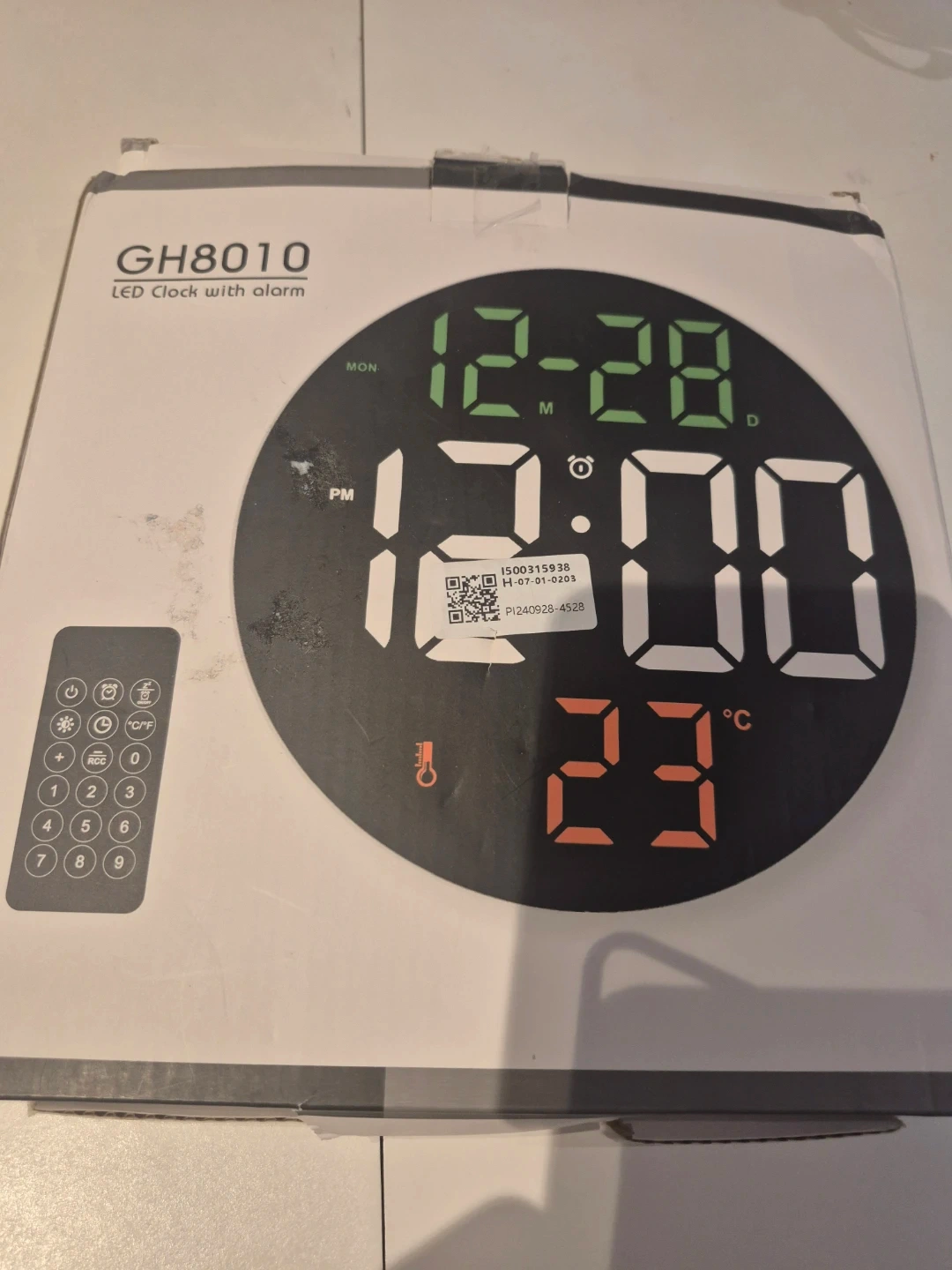 GH8010 LED Clock with Alarm - New in Box! | Karrot