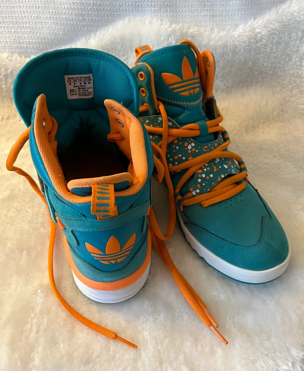 Adidas High Top Basketball Sneakers Men Size 10 | Karrot
