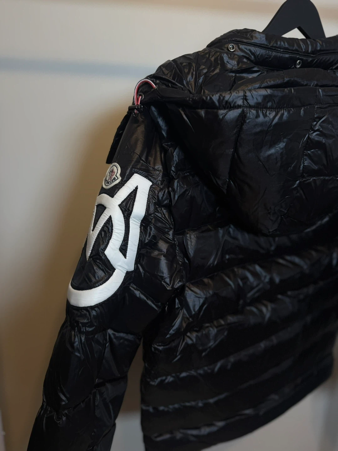 Moncler Black Padded Down Jacket | Karrot