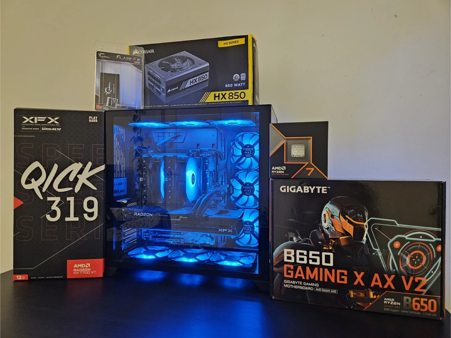 Brand new AM5 Gaming PC 9700X | Karrot