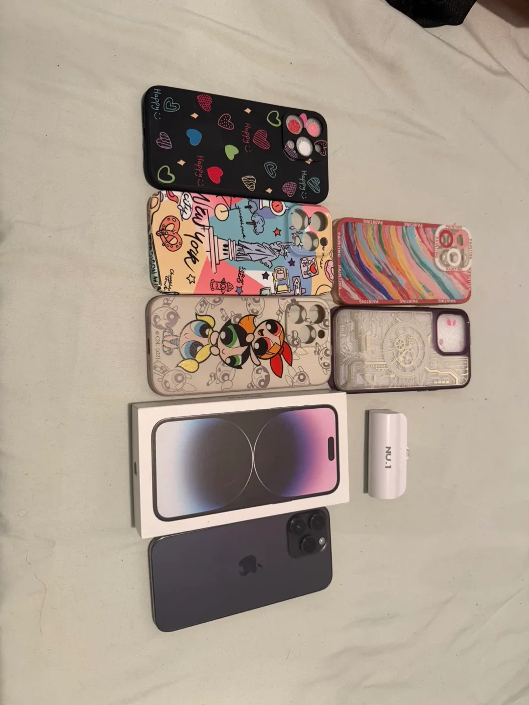 Apple iPhone 14 Pro Max (Purple) + Cases | Karrot