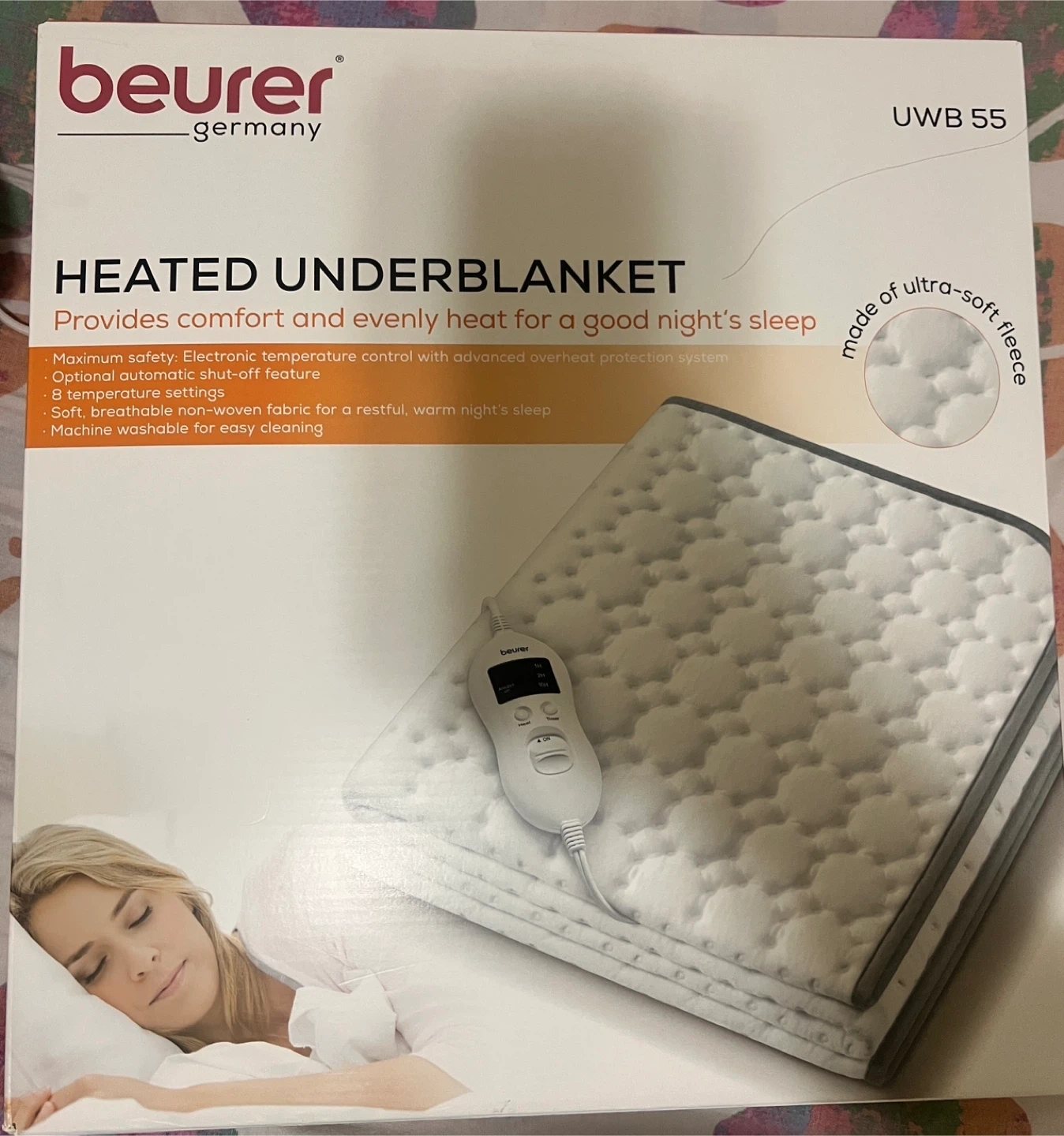 Beurer Heated Underblanket - UWB 55 | Karrot