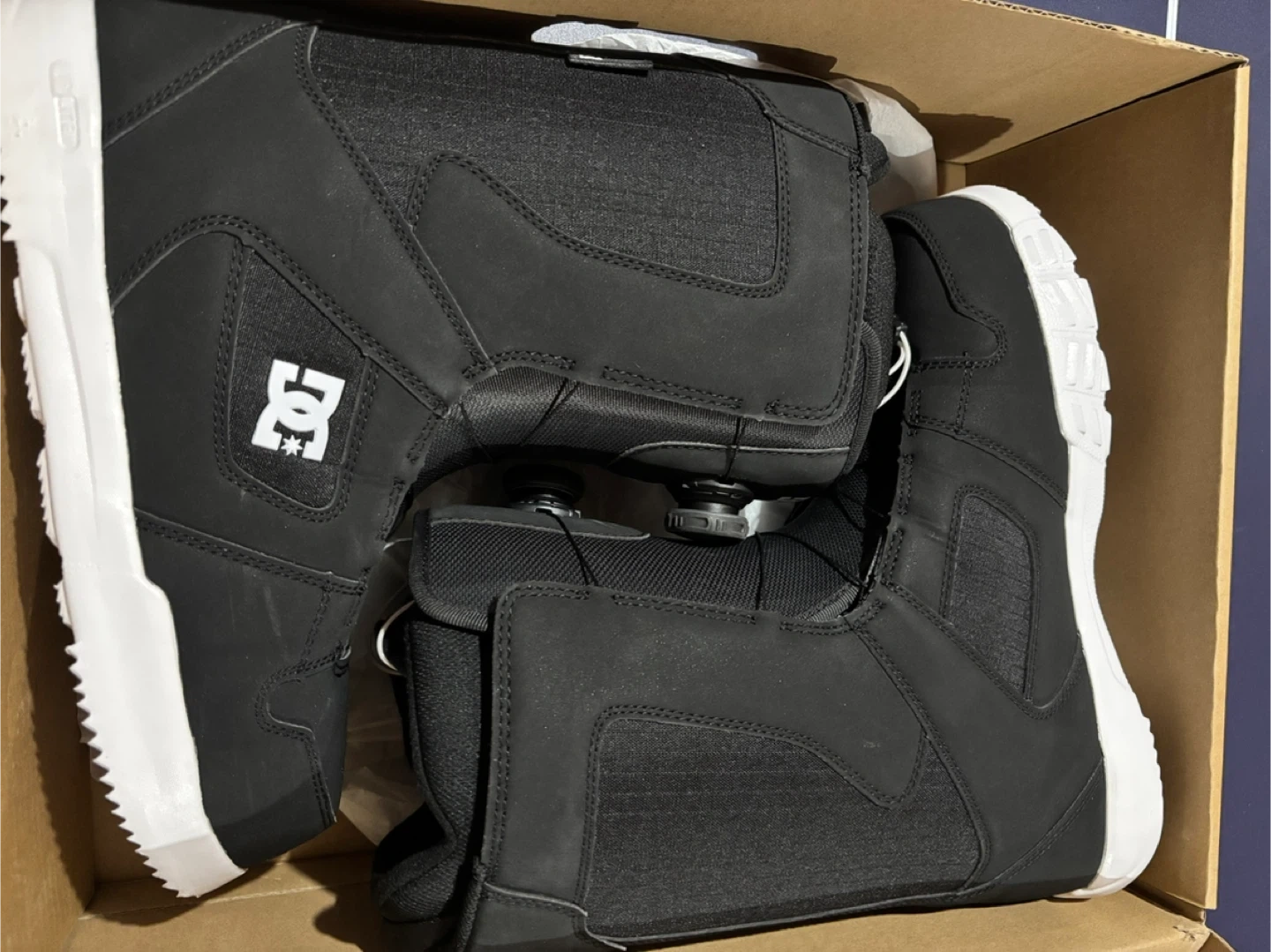 2026 DC Phase BOA Snowboard Boots - Men's US 11 - Black/White | Karrot