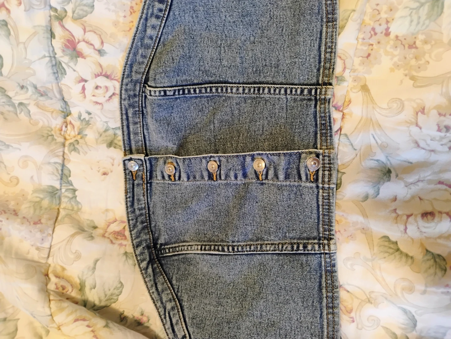 H&M Divided Denim Bustier Top - Size L | Karrot