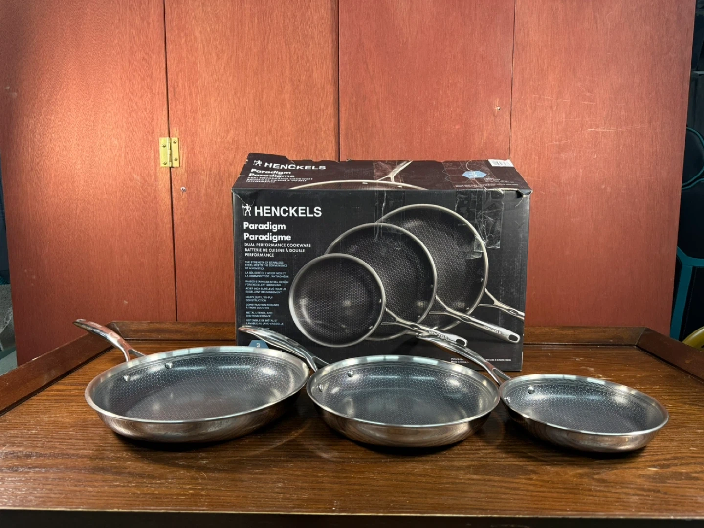 Henckels Paradigm Ceramic Nonstick Fry Pan Set | Karrot