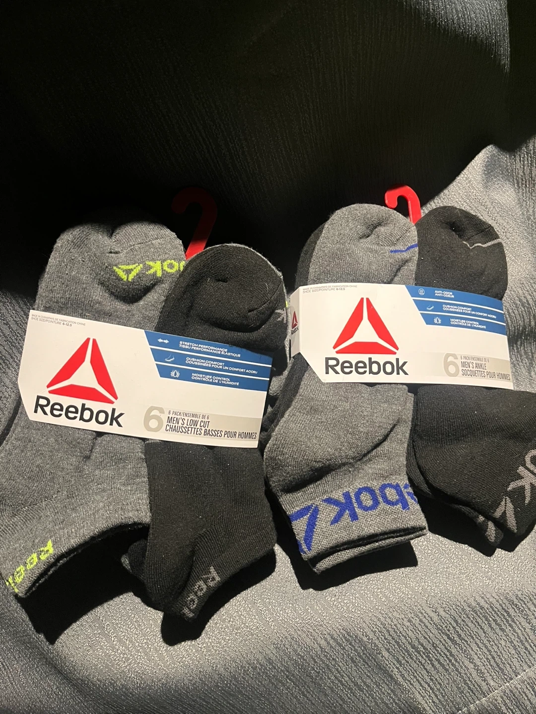 Reebok Men's Low Cut Socks, 6-pack, New | Karrot