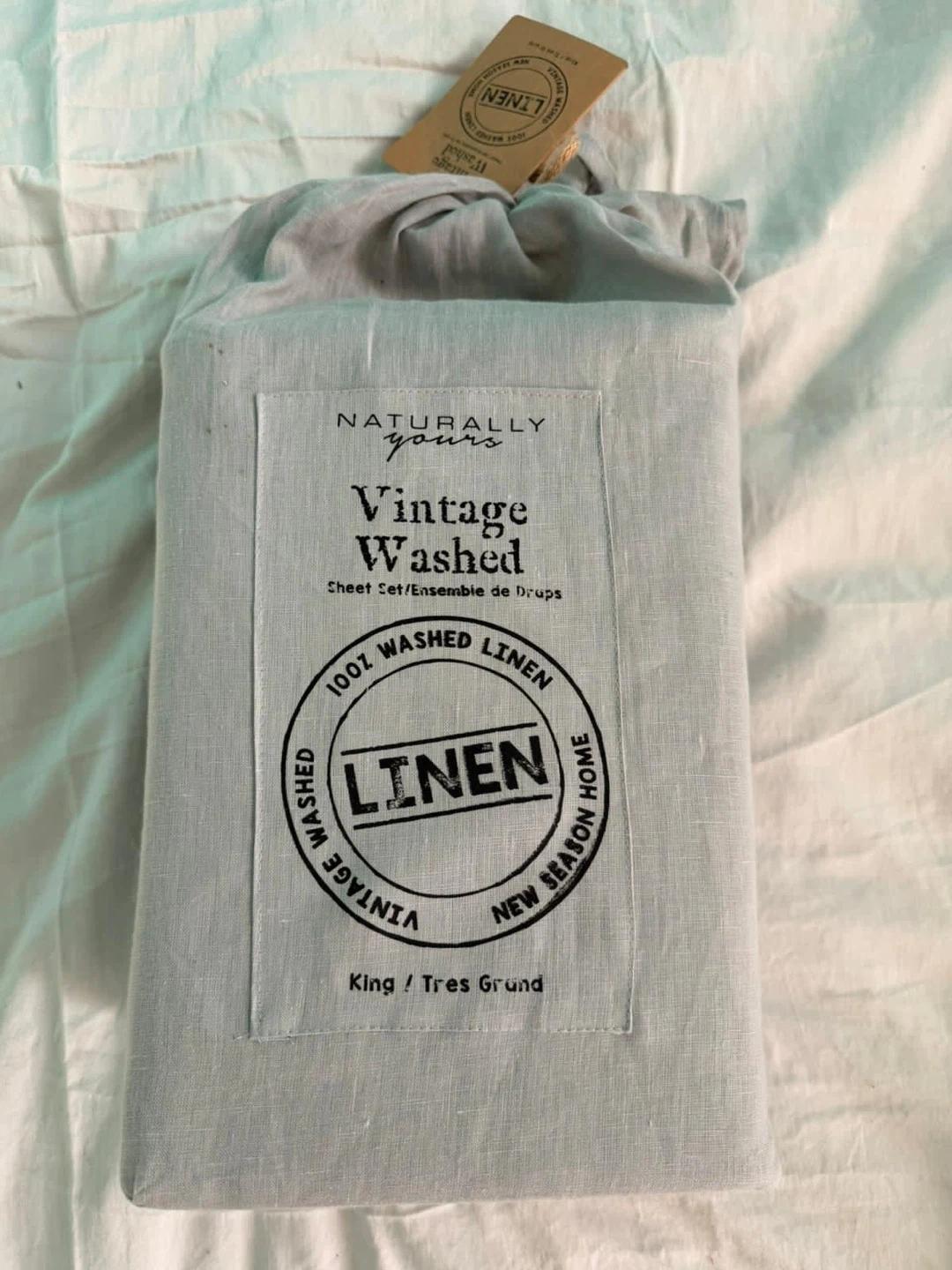 Northern Life Queen Flannel Sheet Set - New | Karrot