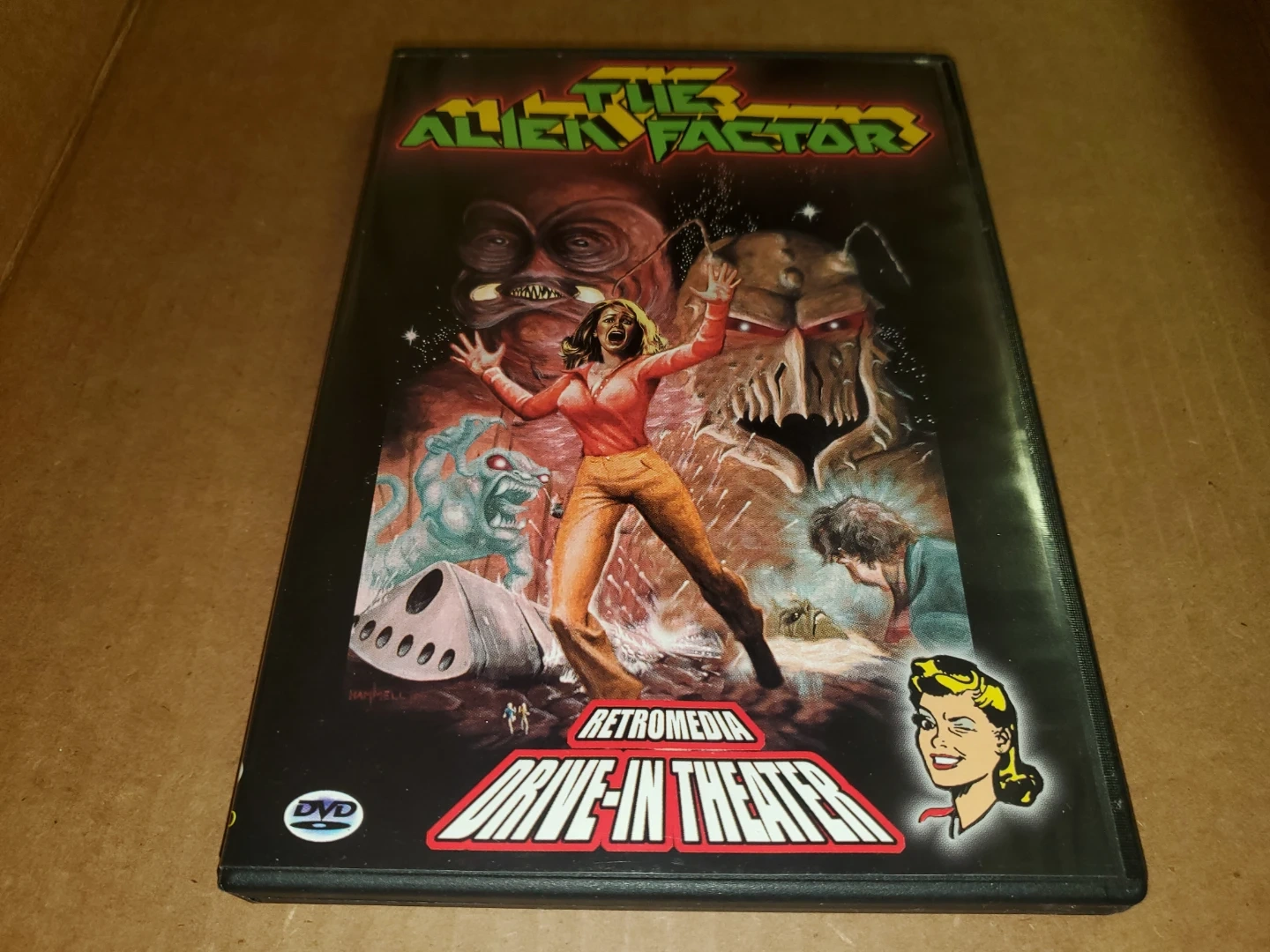 Hard to find (OOP) The Alien Factor DVD | Karrot