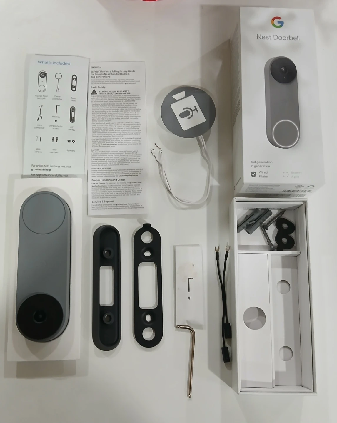 Google Nest Doorbell (Wired, 2nd Gen - Camera,Security | Karrot