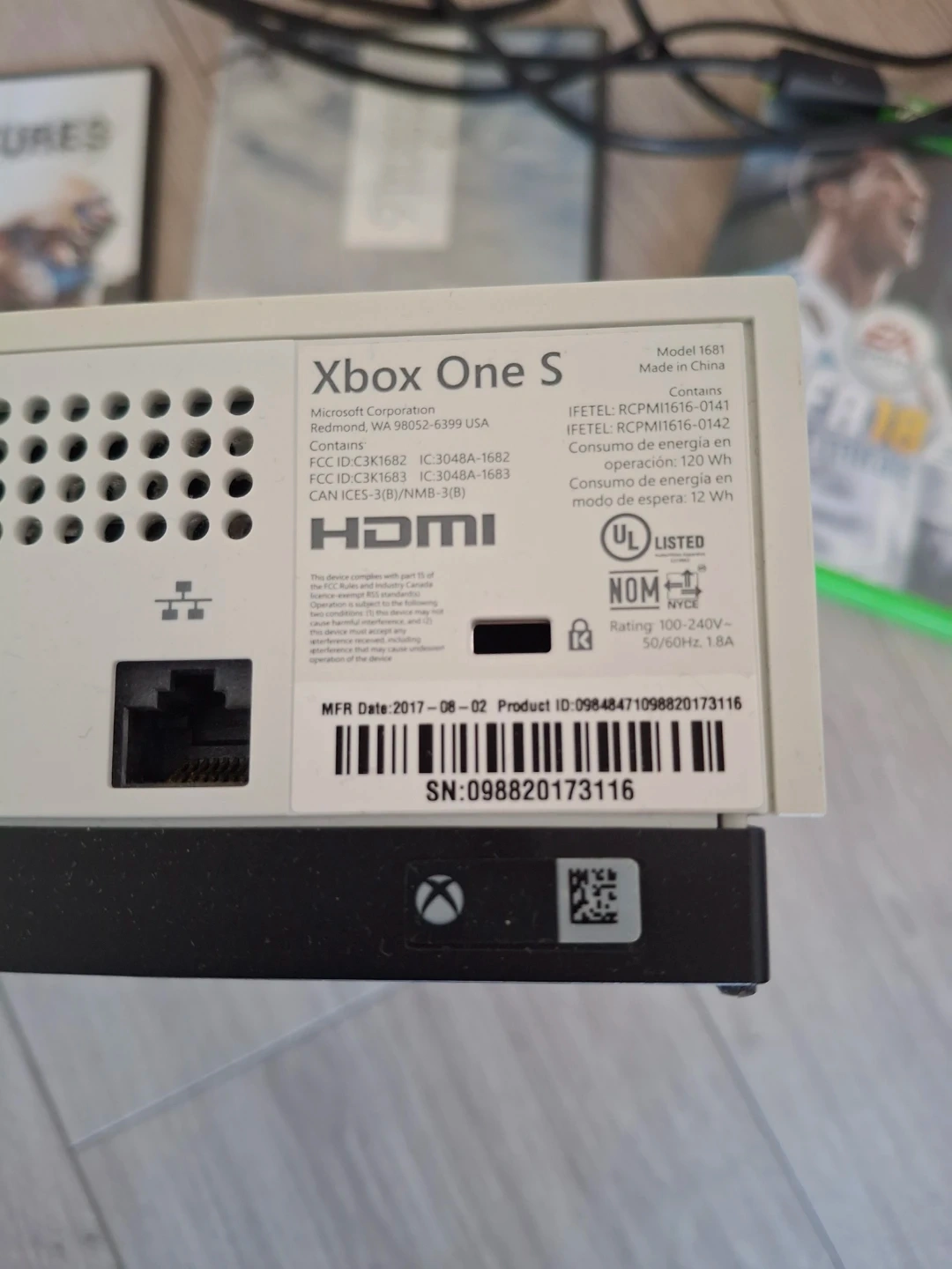 Xbox One S Console with Controller and Games | Karrot