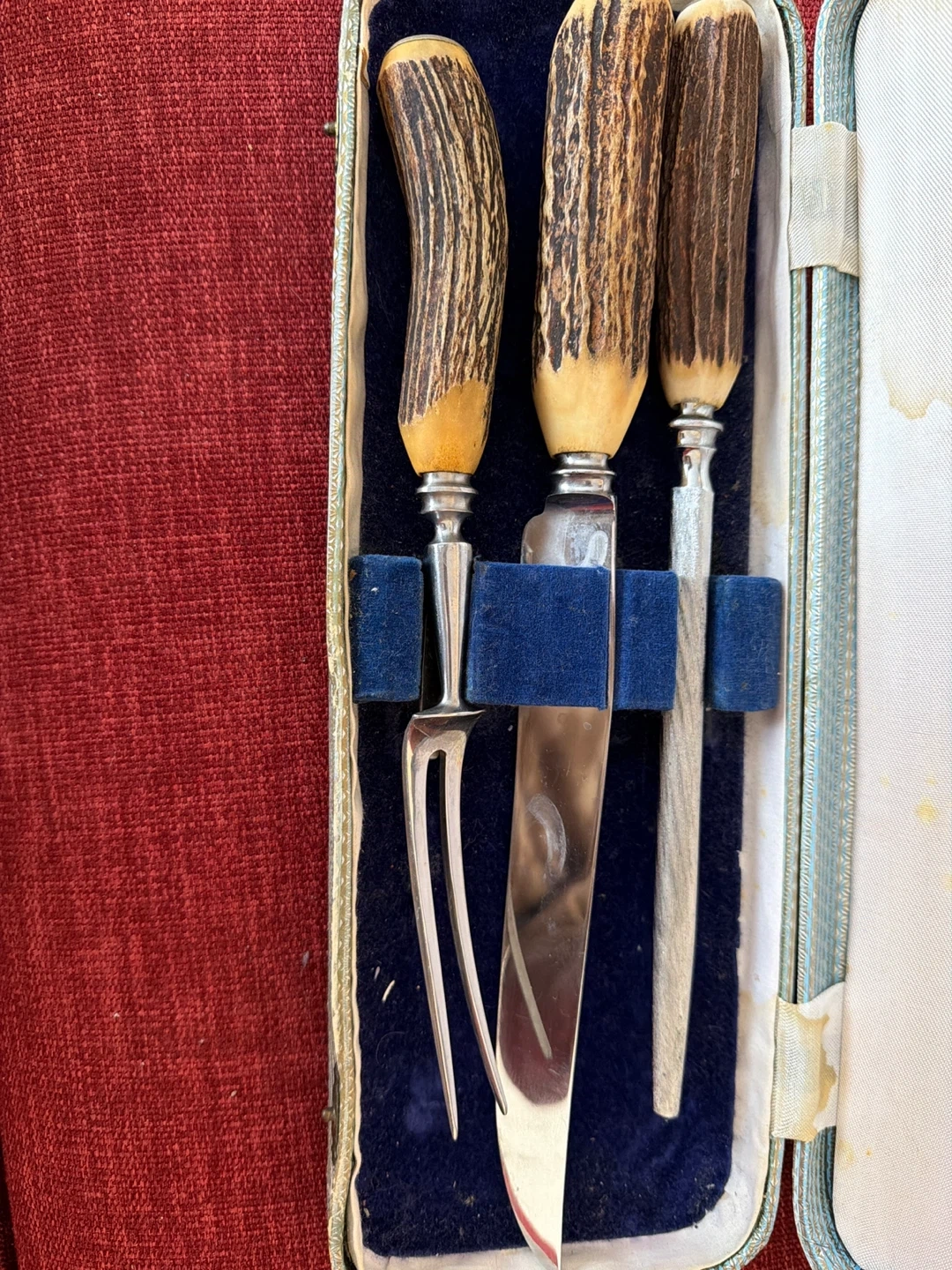 Atkinson Bros Sheffield Stainless Steel Carving Set | Karrot